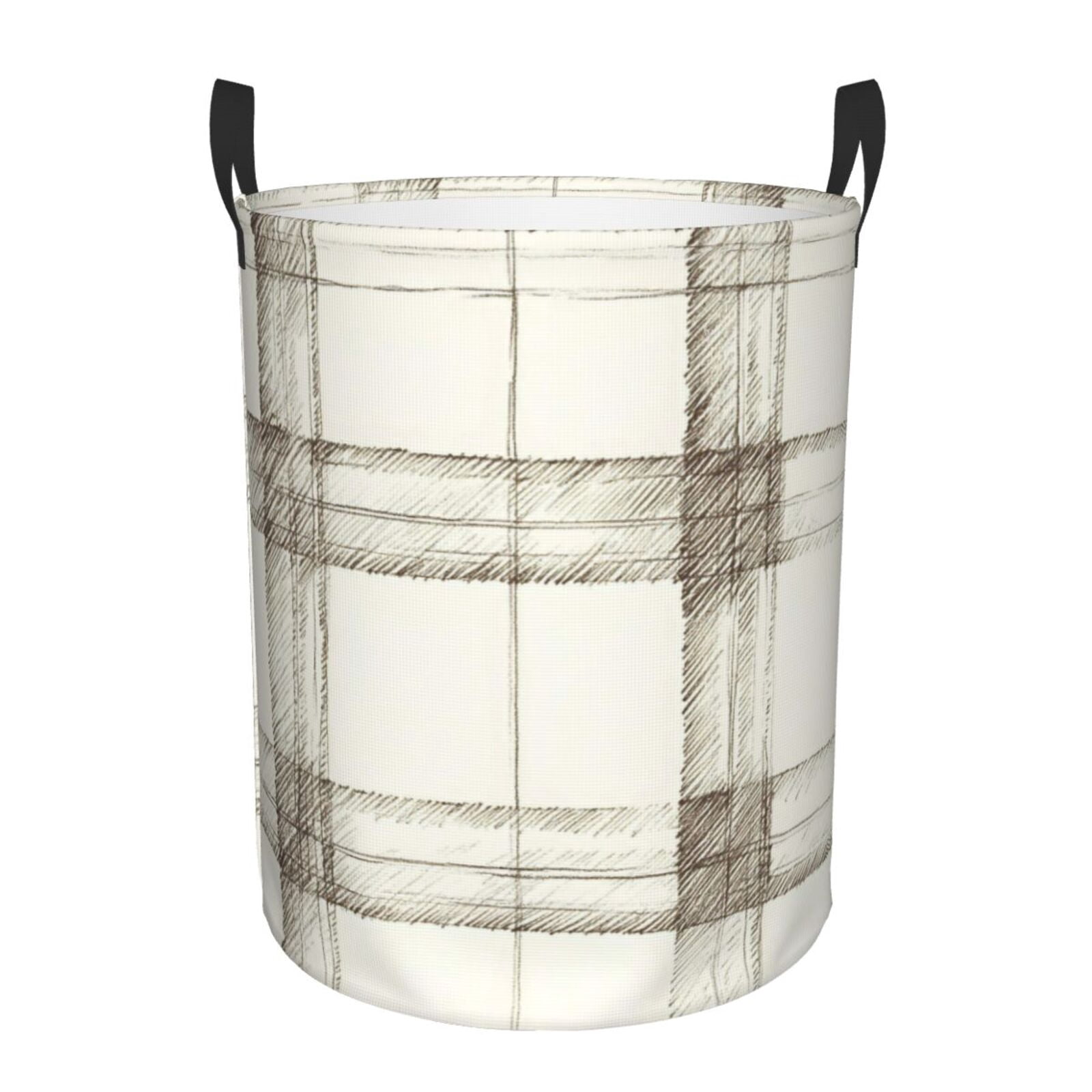 Circular Hamper Single Layer Laundry Basket Storage Basket Waterproof ...