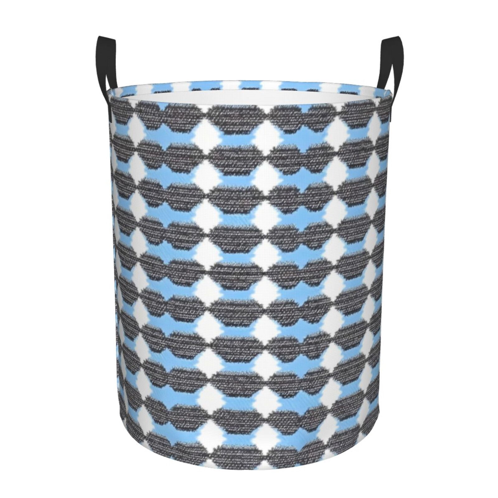 Circular Hamper Single Layer Laundry Basket Storage Basket Waterproof ...