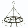 Accent Plus Home Decorative Circular Iron Hanging Pot Rack - Walmart.com