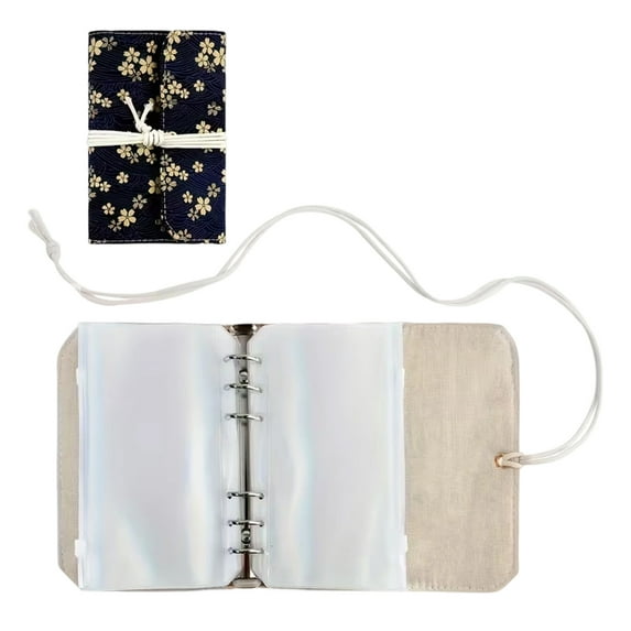 Circular Knitting Needle Case with Detachable 6 Hole PVC Binder Pocket ...