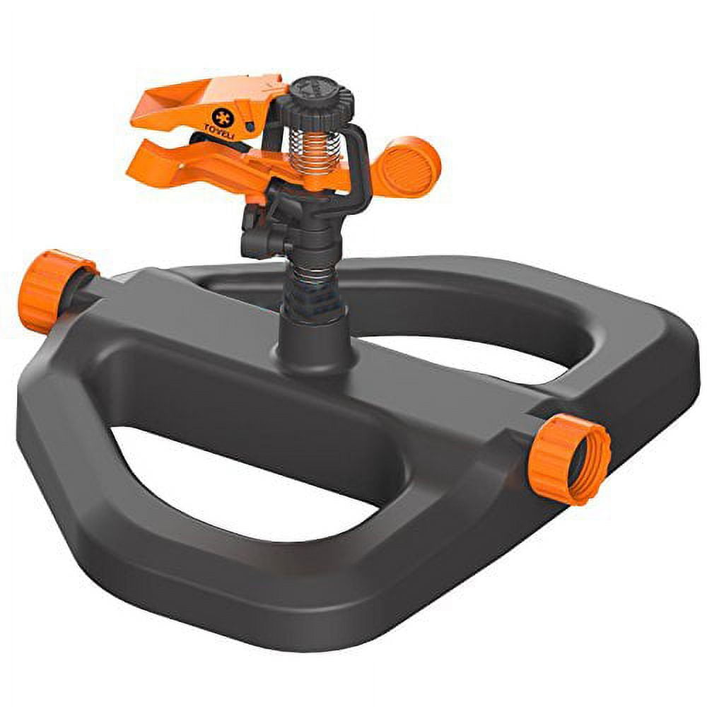 Circular Lawn Sprinkler Full Circle Garden Sprinkler with 3800 sq. ft ...