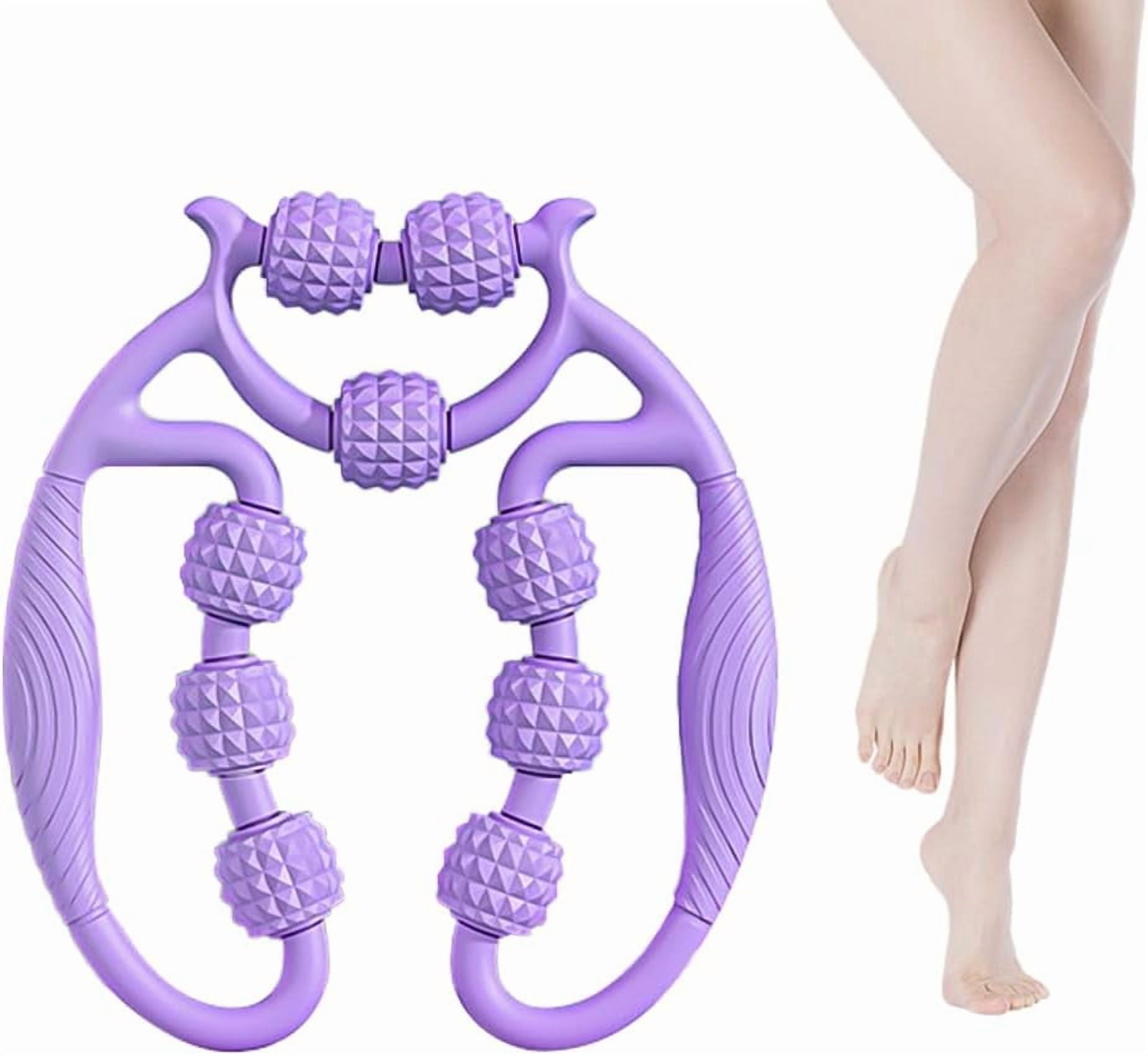 Circular Leg Clamp,2025 New Manual Massage Relax Roller with 9 Wheels ...