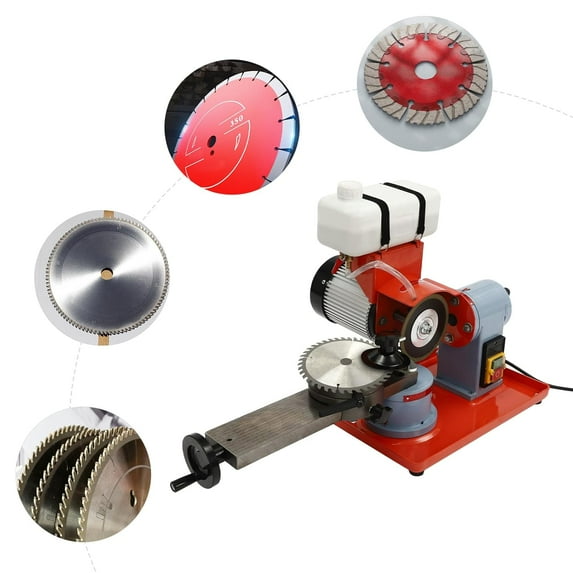 Circular Saw Blade Sharpener, 370W Rotary Angle Mill Grinding Machine ...