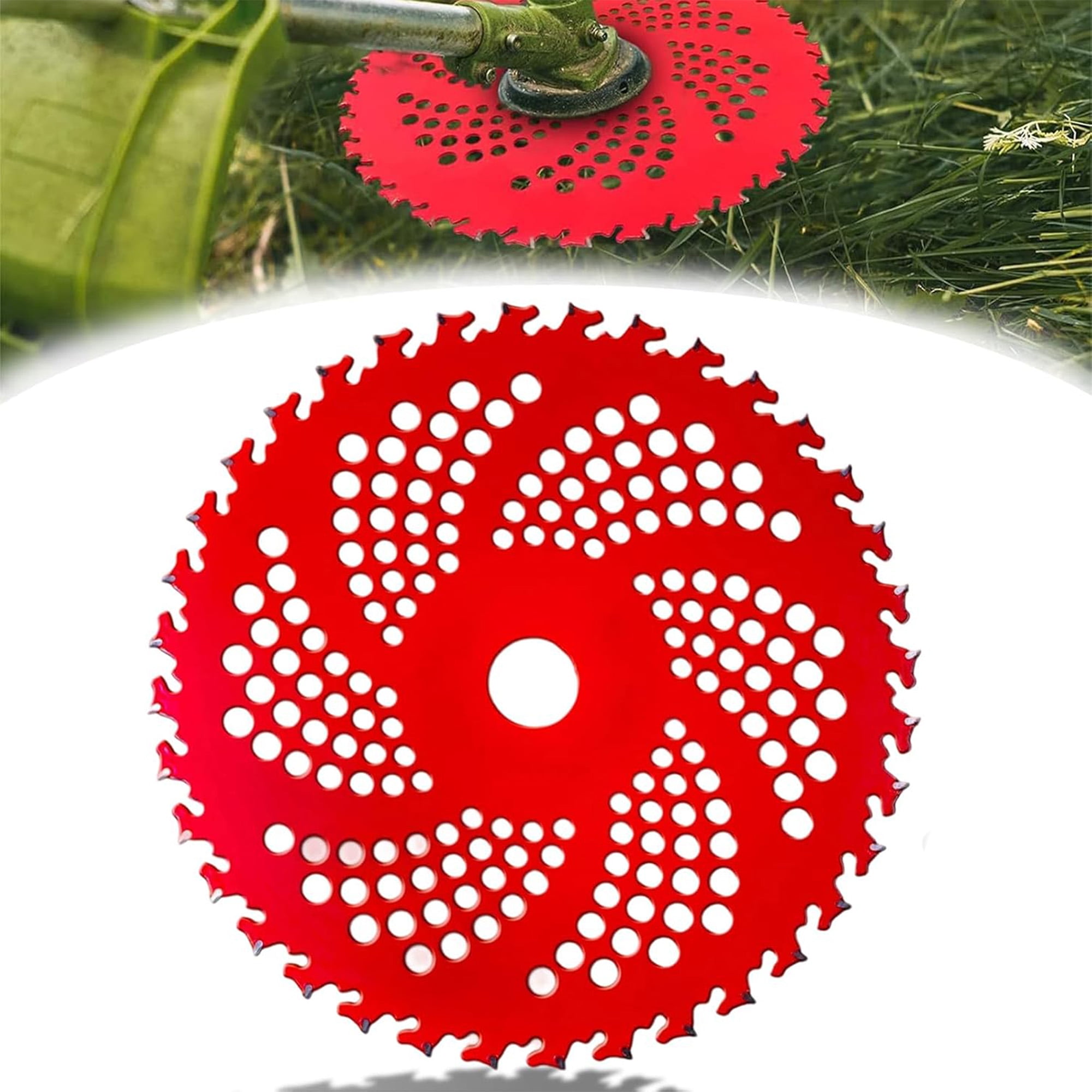 Circular Saw Blade for Weed Trimmers, 9" X 36 Teeth Carbide Tip Brush ...