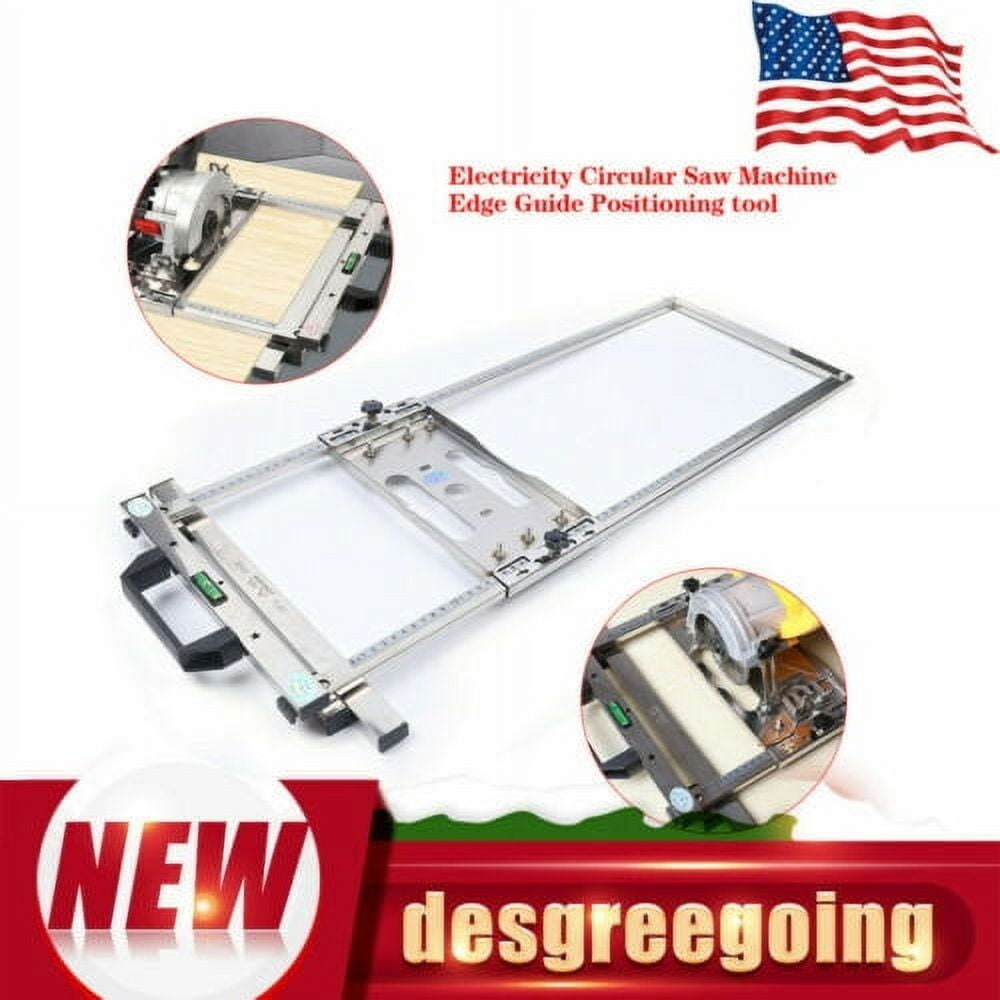 Circular Saw Guide System Accurate Rip-Cut Track Rail 2-60cm Wide Edge ...