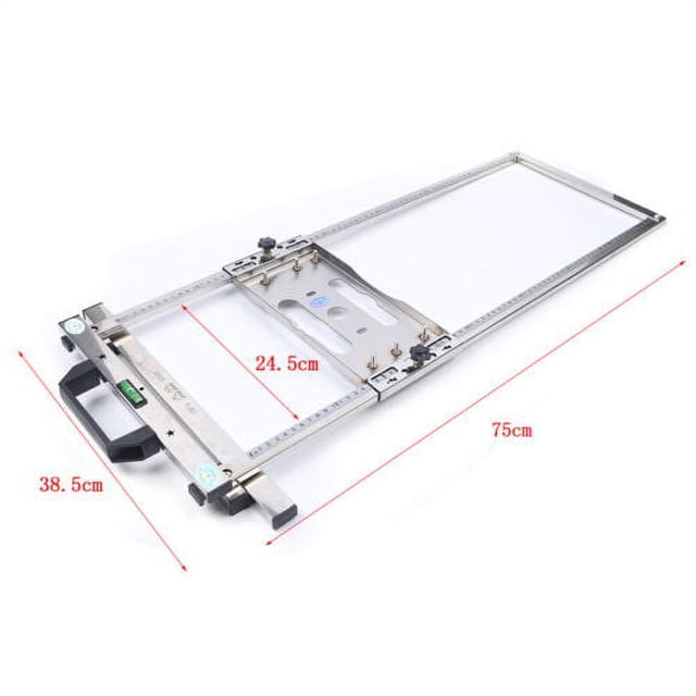 Circular Saw Guide System Accurate Rip-Cut Track Rail 2-60cm Wide Edge ...