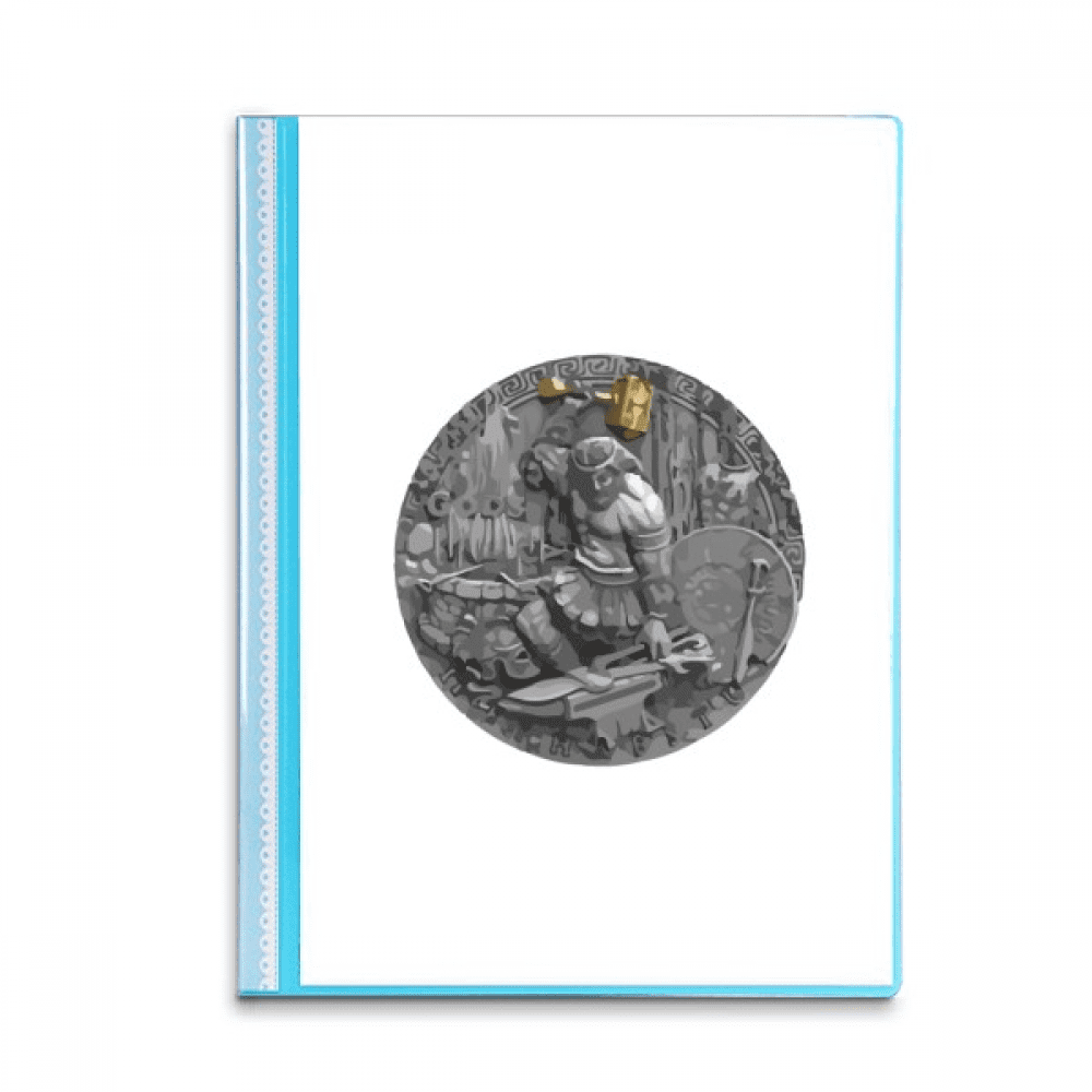 Circular Sculpture Myth Legend Deity Book Sheet Protectors Portfolio ...