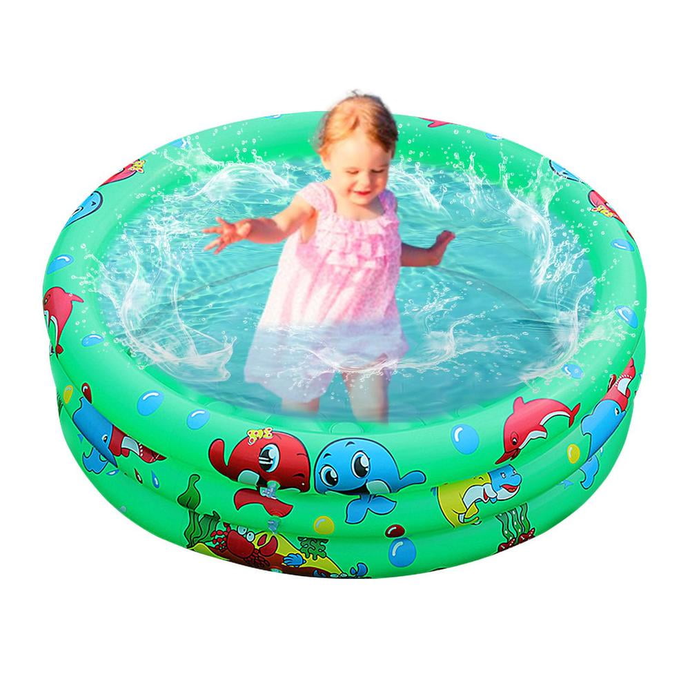 Circular Swimming Pool Three-Layer Water Fountain Toys Roun Kiddie ...