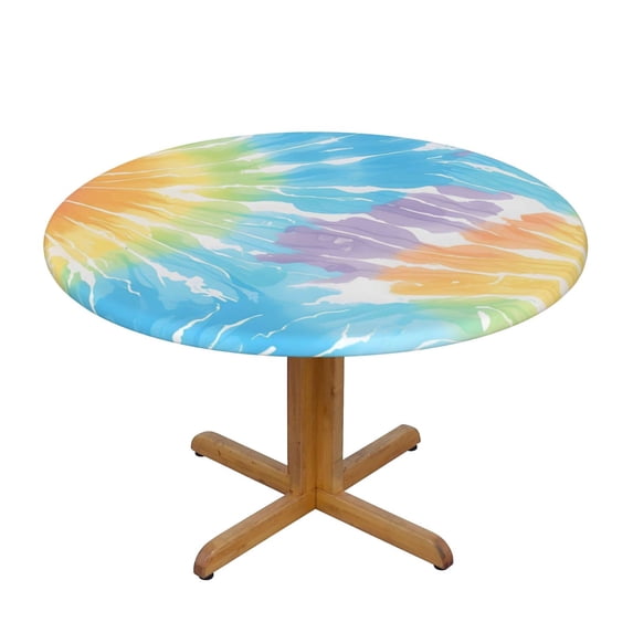 The Circular Table Cover Has Good Anti-Fouling And Anti-Oil Crease ...