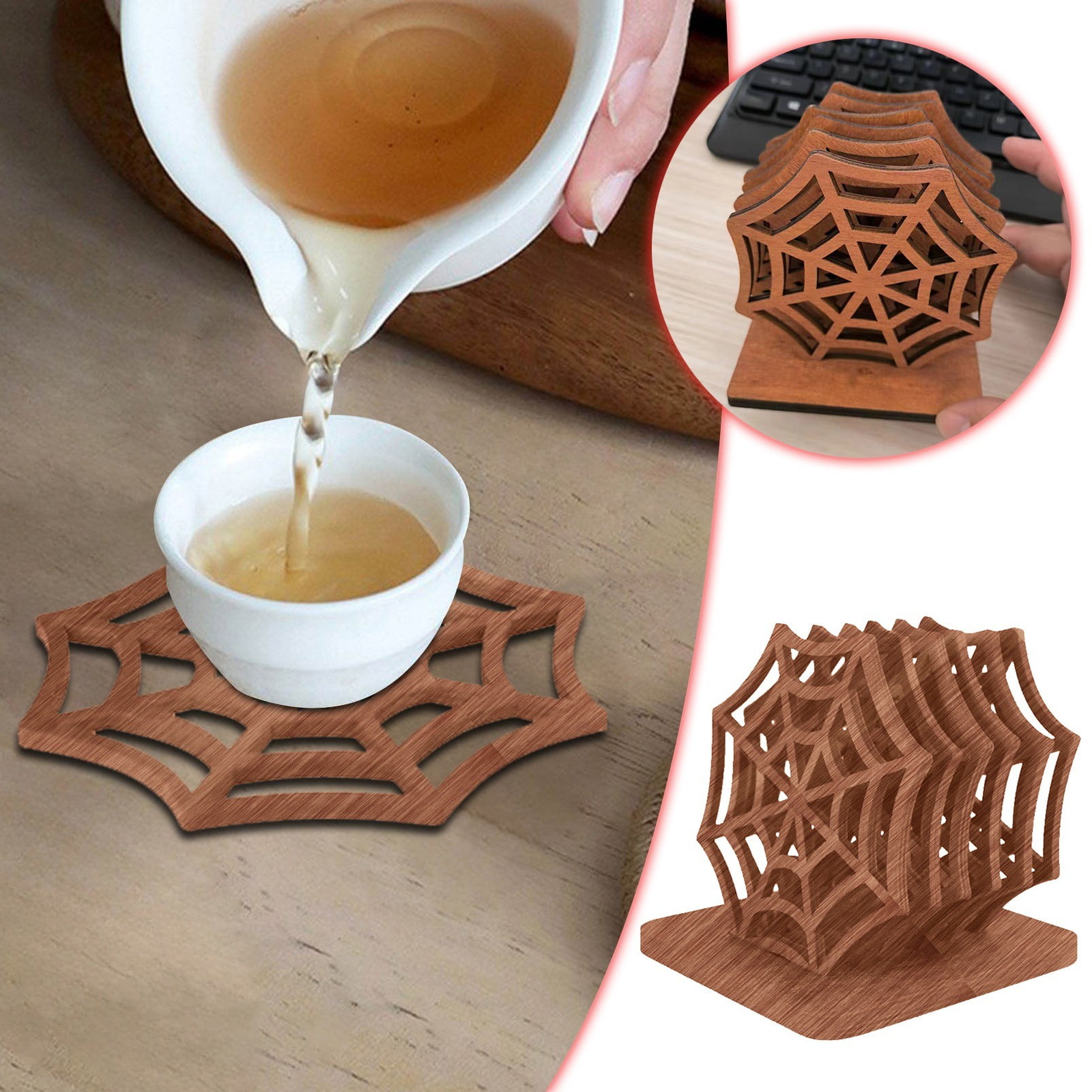 Circular Table Mat Christmas Small round Dining Room Table Set Place ...