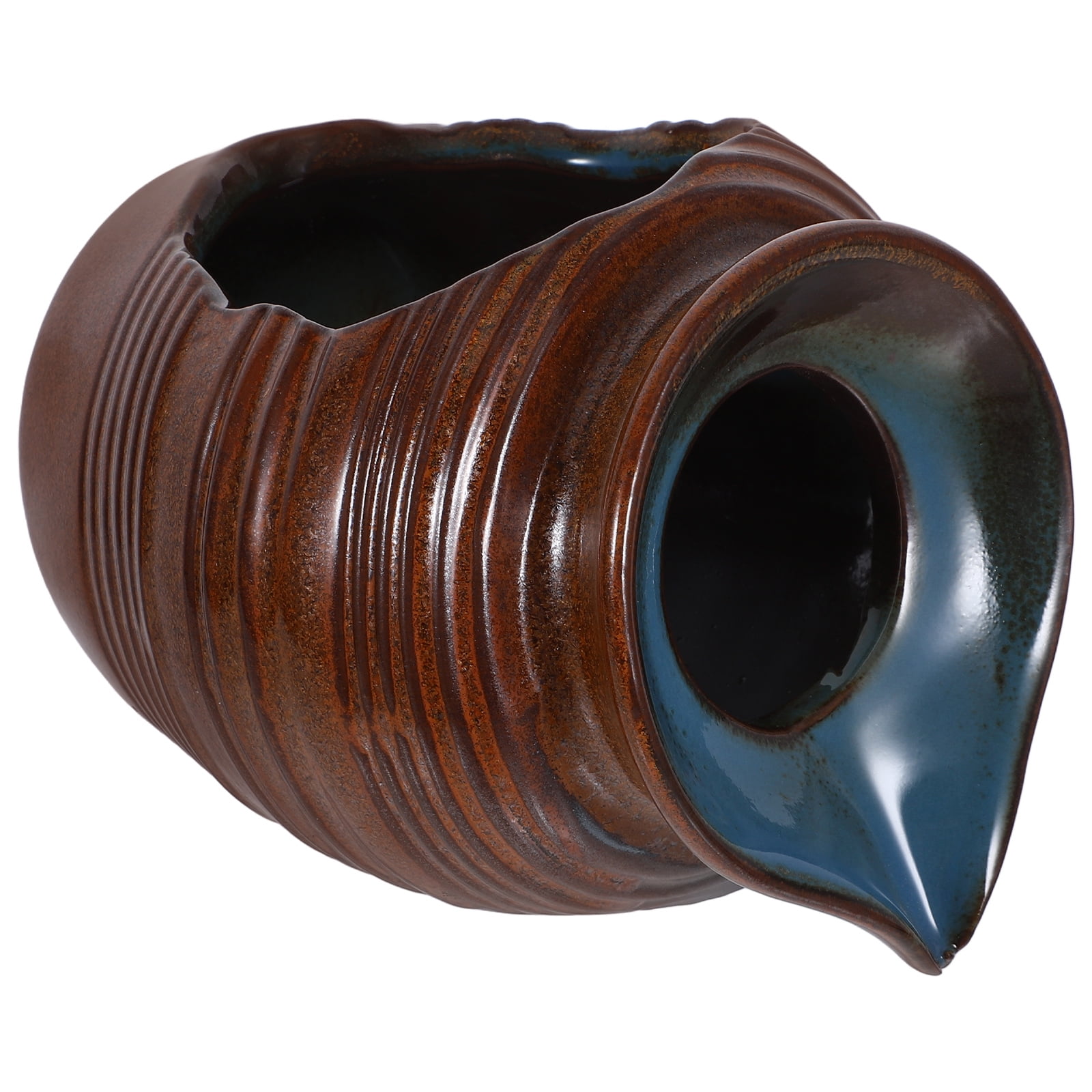 Circulating Water Clay Pot Landscape Jar Pond Spitter Fountain Clay Pot ...