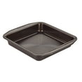 Circulon Nonstick Bakeware 9-Inch Square Cake Pan, Chocolate Brown ...