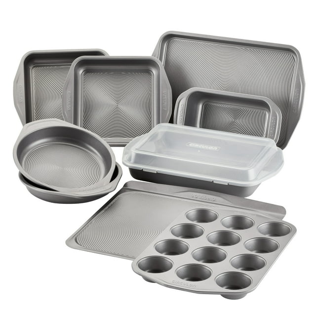 Free Shipping! Circulon Total Nonstick Bakeware Set, 10-Piece - Walmart.com