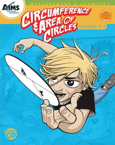 Pre-Owned Circumference & Area of Circles, Grades 5-7 (Essential Math ...