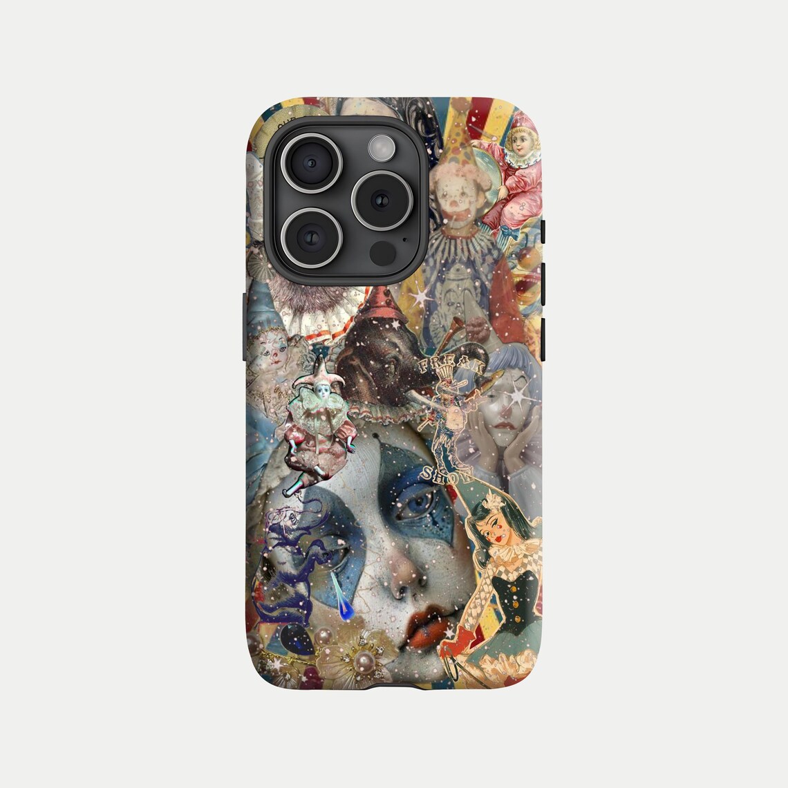 Circus Aesthetic Clown Freak Show Dark Carnival Inspired Phone Case for ...