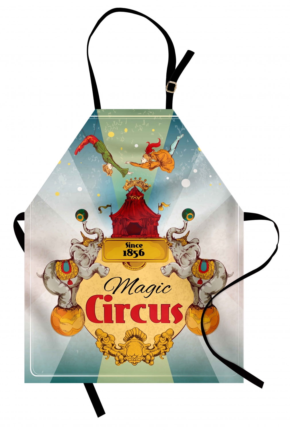 Circus Apron Magic Circus Tent Show Announcement Vintage Style ...