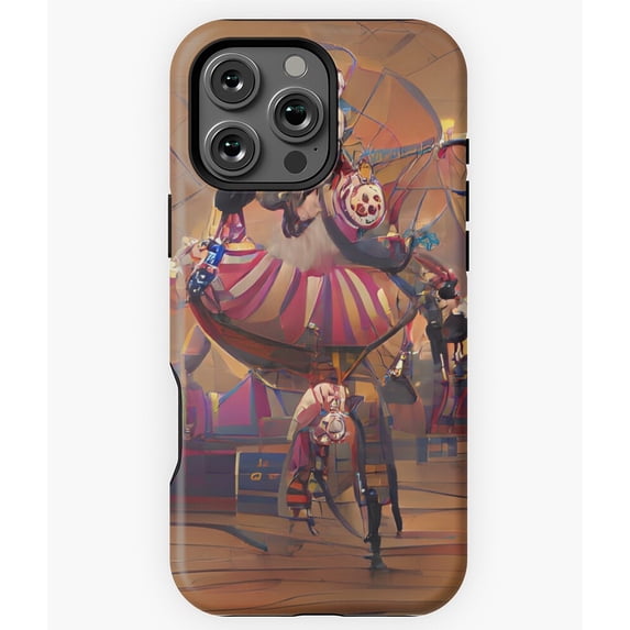 Circus Artificial Intelligence Art Phone Case for iPhone 16 15 14 13 12 ...