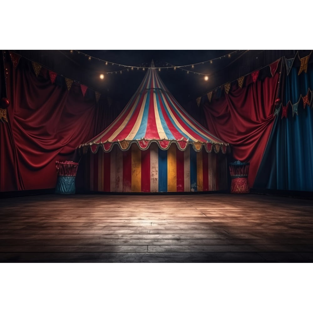 Circus Carnival Backdrops Photography Props Newborn Baby Birthday ...