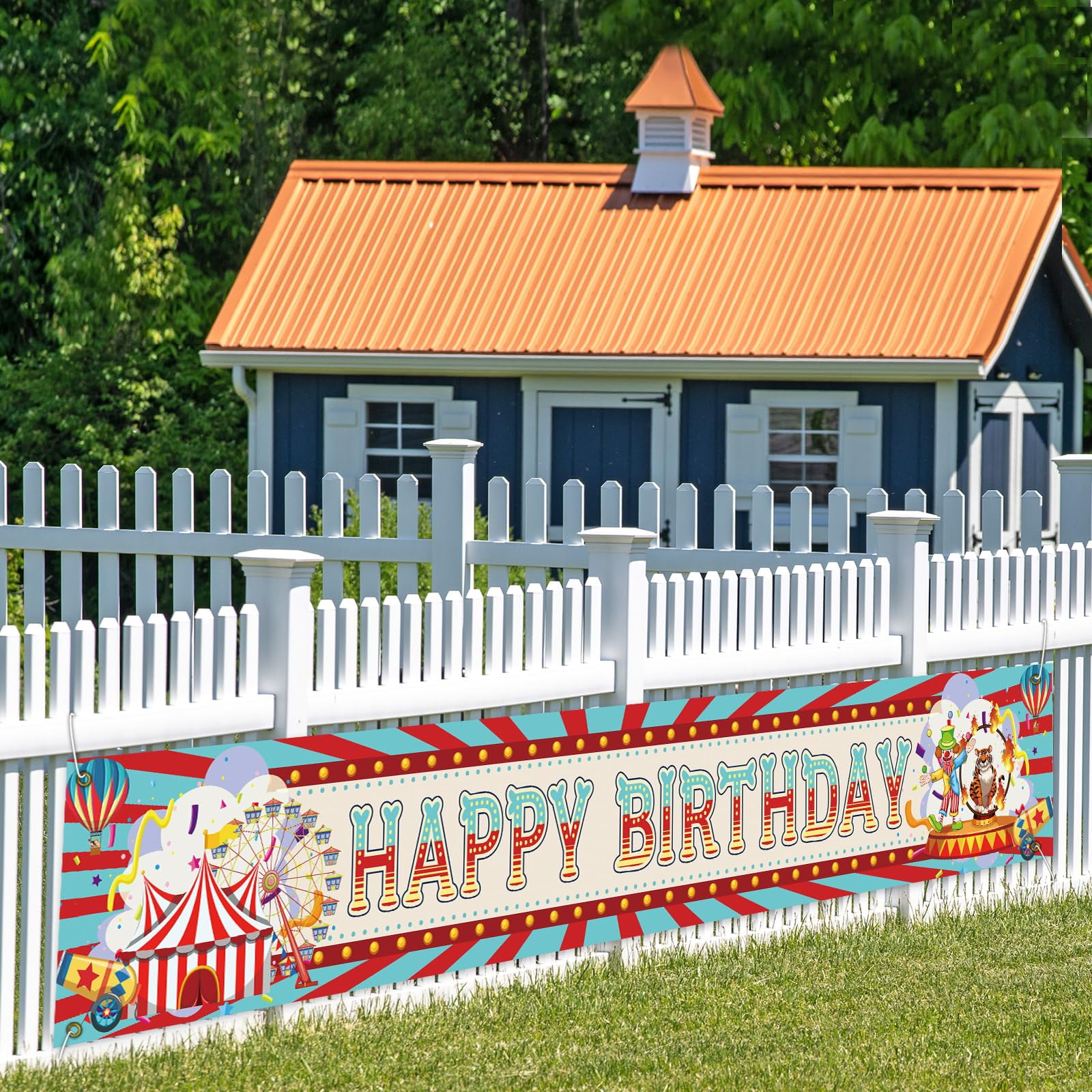 Circus Carnival Banner,Carnival Circus DHF10 Theme Party Decorations ...