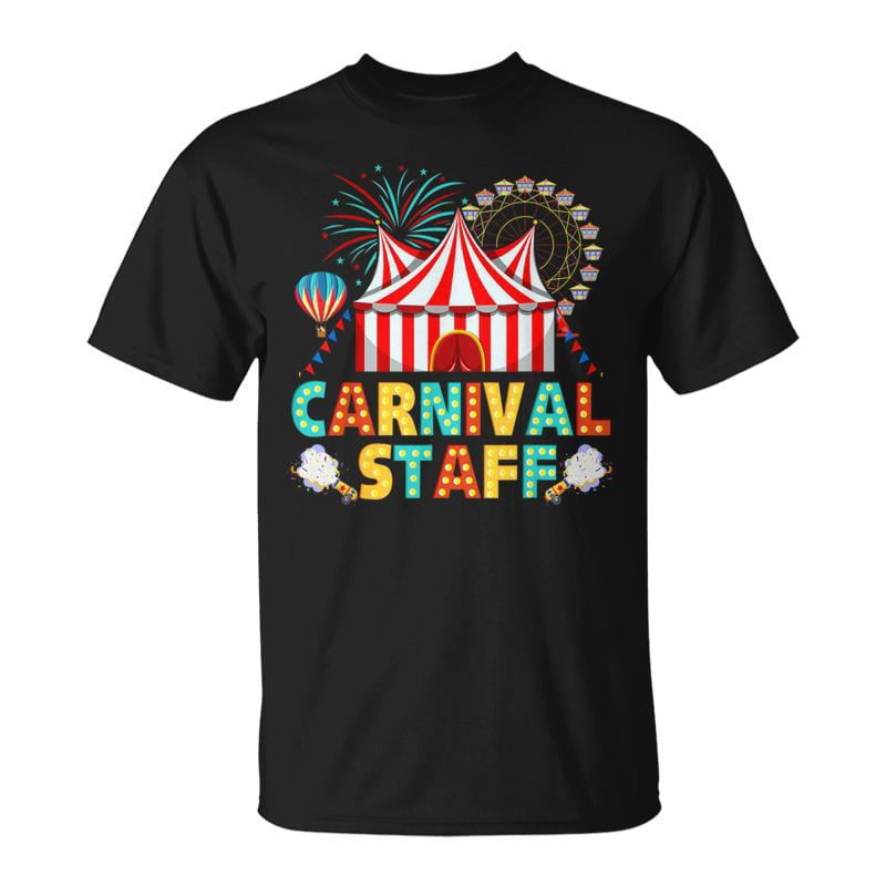 Circus Carnival Staff Birthday Party Ring Master Costume TShirt ...