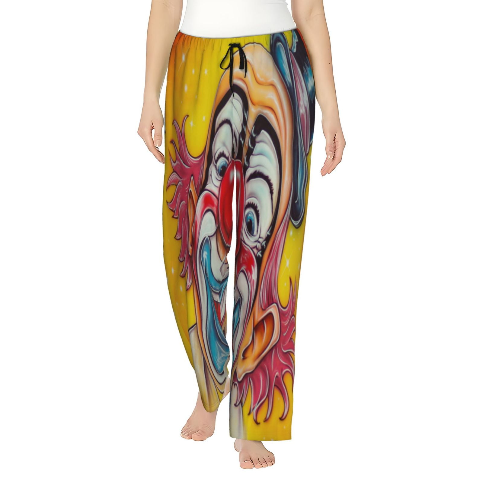Circus Clown Women'S Pajama Pants Drawstring Pj Bottoms Pants With ...