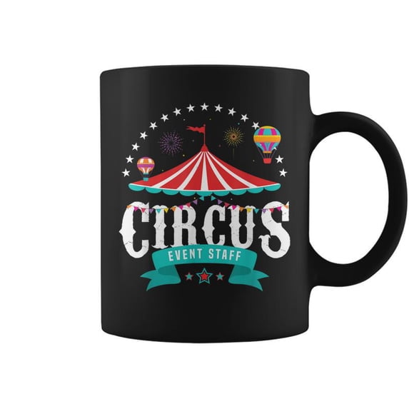 Circus Event Staff Retro Carnival Birthday Party Coffee Mugs - Walmart.com