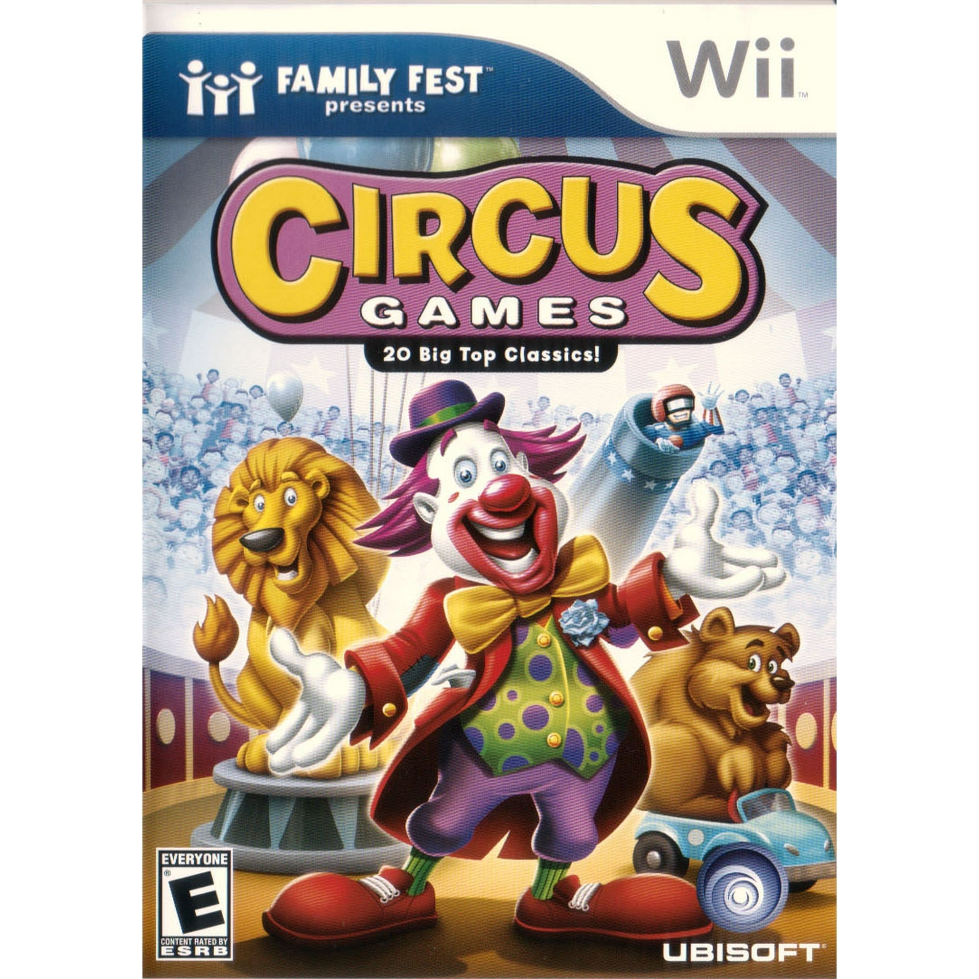 Pre-Owned Circus Games - Nintendo Wii Game - Walmart.com