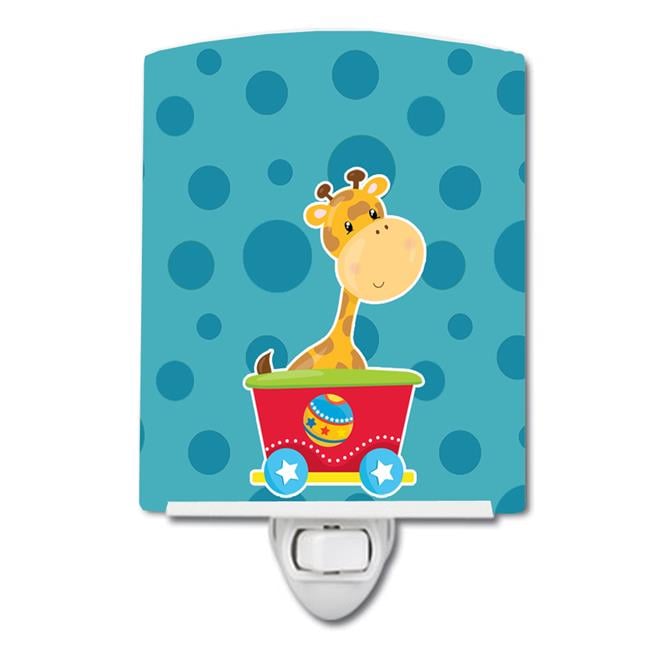 Circus Giraffe Train Car Ceramic Night Light - Walmart.com