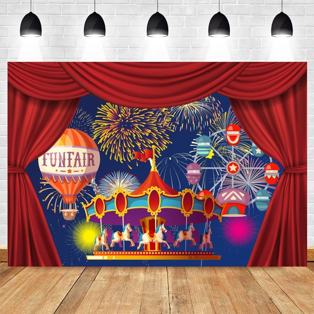 Circus Stage Backdrop