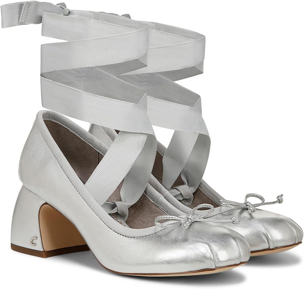 Circus NY by Sam Edelman Women's Della Pump Soft Silver 6.5M - Walmart.com