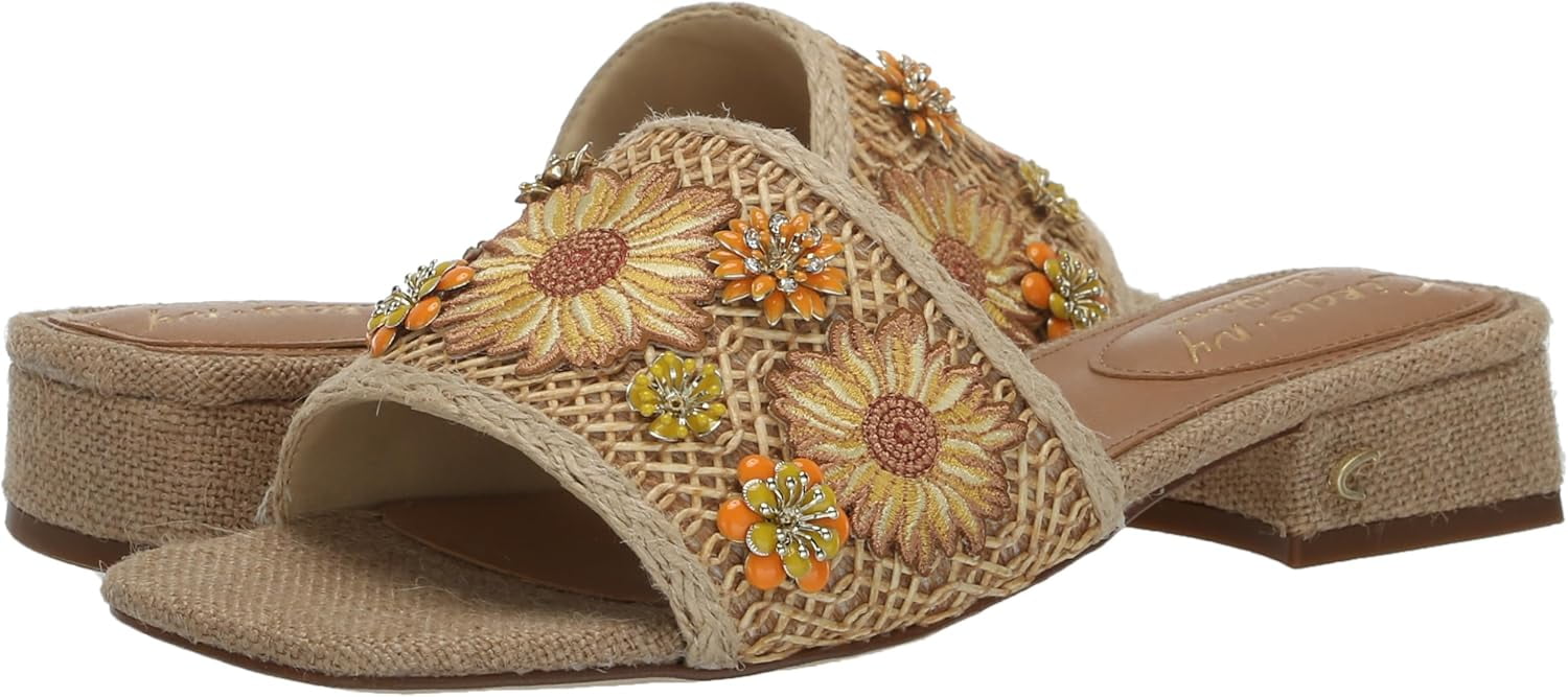 Circus NY by Sam Edelman Women's Josie Slide Sandal Natural 7M ...