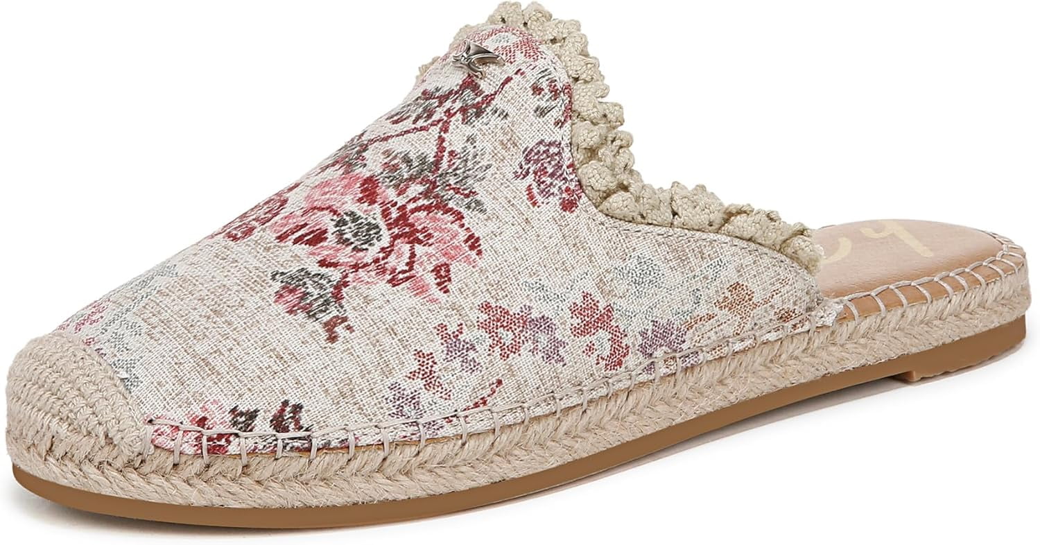 Circus NY by Sam Edelman Women's Mallory Espadrille Mule Natural Blush ...