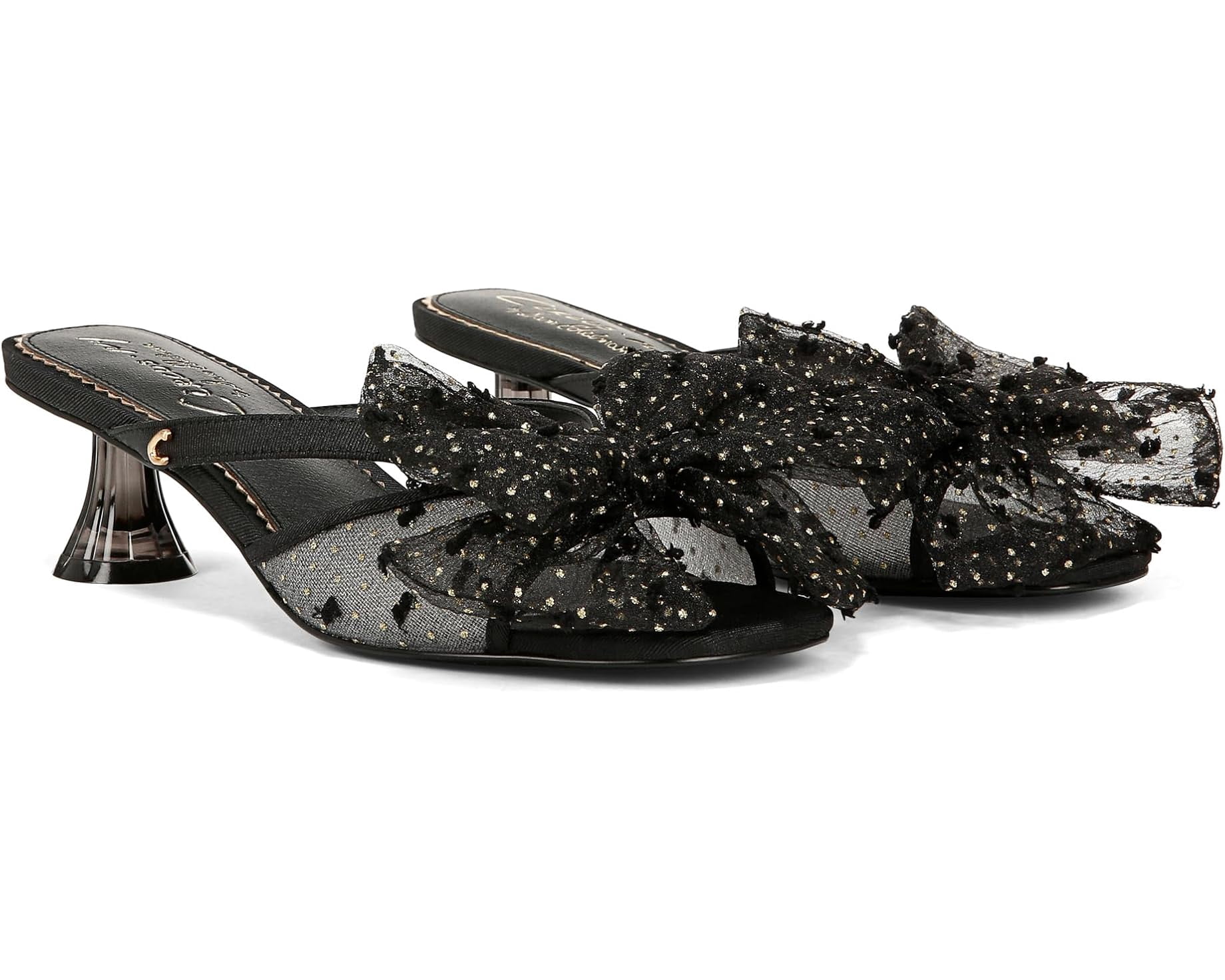Circus NY by Sam Edelman Women's Natalina Heeled Sandal Black Polka Dot ...
