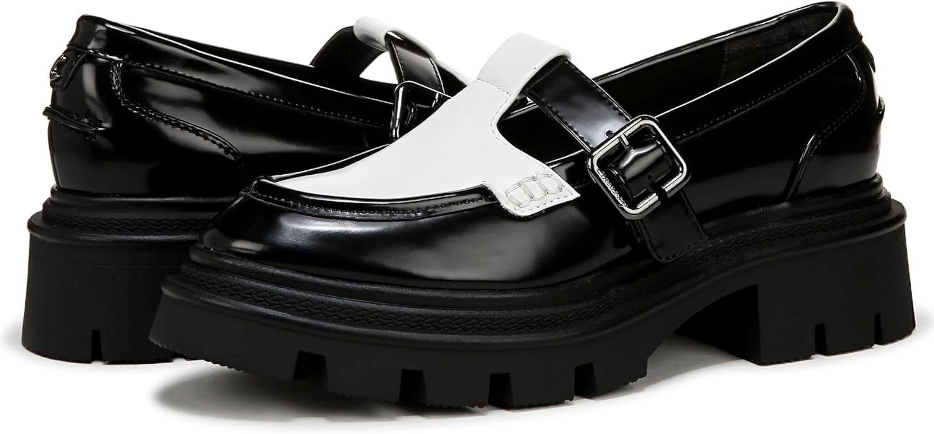 Circus NY by Sam Edelman Women's Payson Lug Sole Mary Jane Loafer Black ...