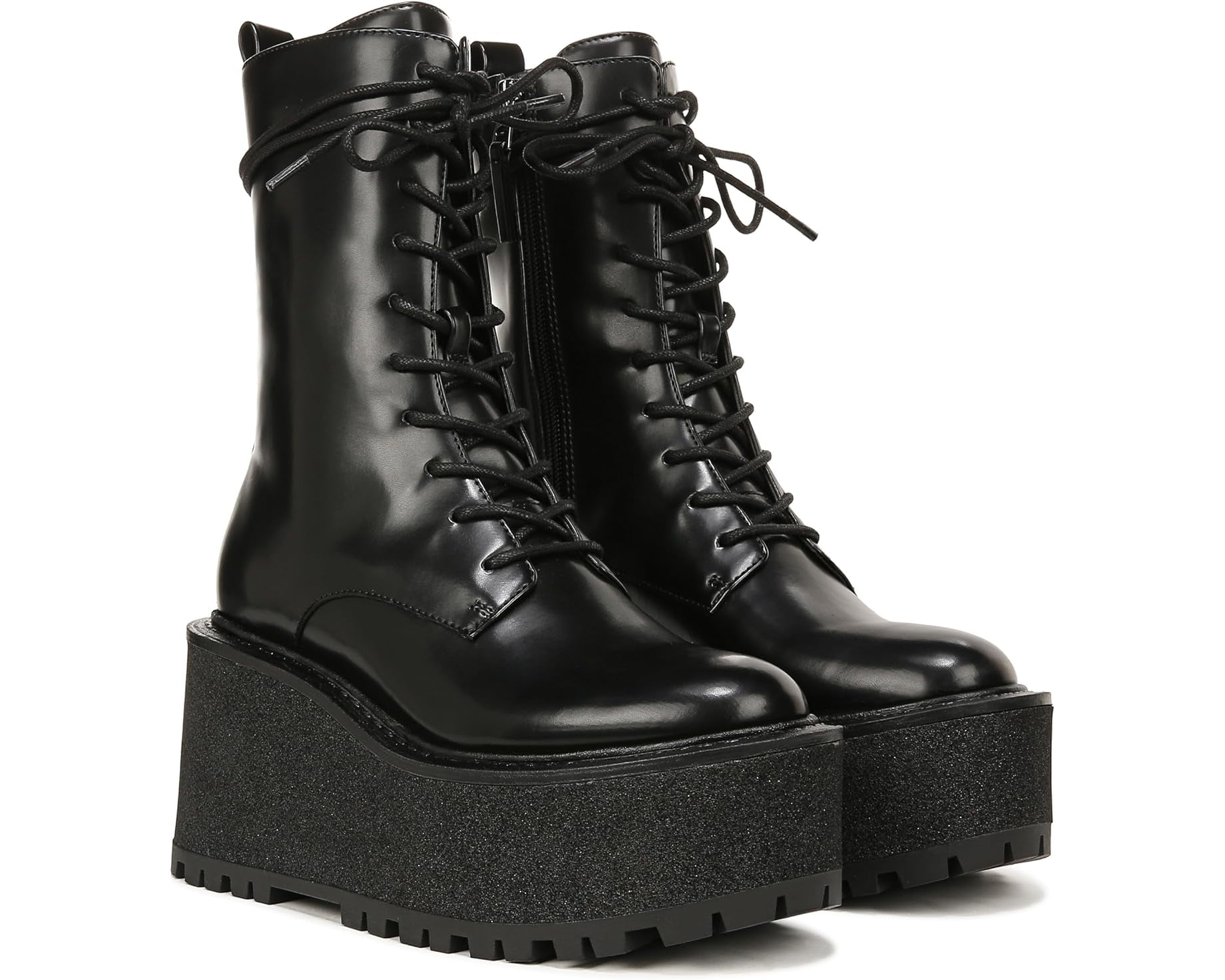 Circus NY by Sam Edelman Women's Slater Black Lace Up Boot 7M - Walmart.com