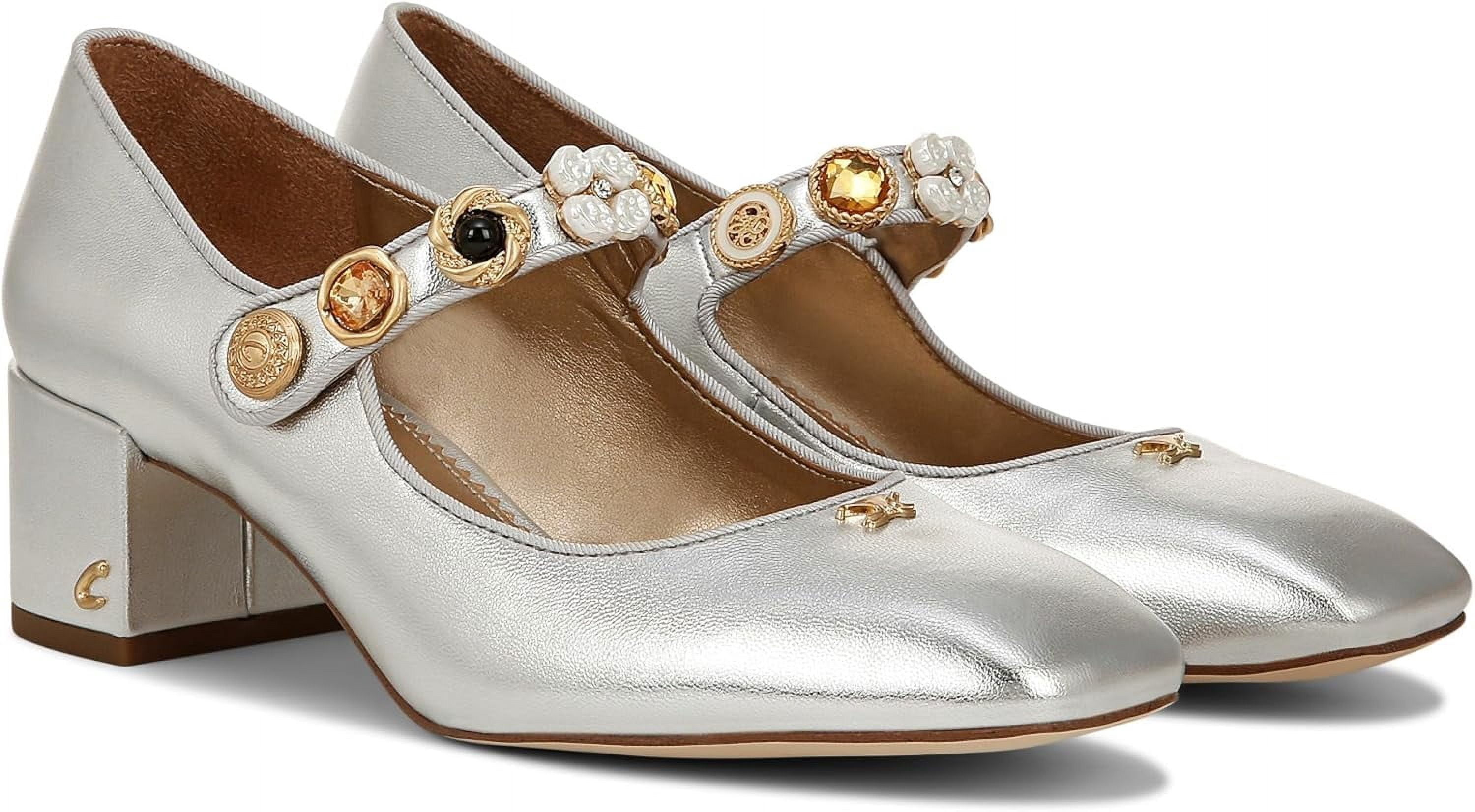 Circus Ny By Sam Edelman Women's Elaine Mary Jane Block Heel Pumps Soft ...