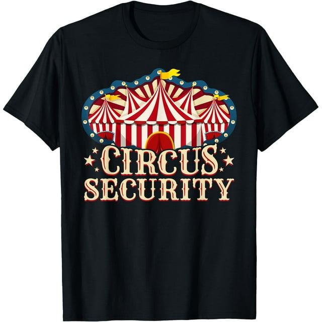 Circus Party Guard T-Shirt,Charcoal Color,Size YL - Walmart.com