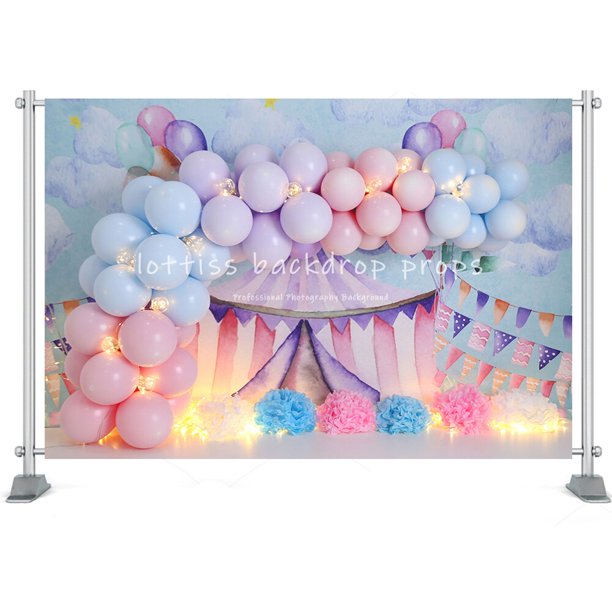 Circus Photography Backdrop Kids Birthday Backdrop Newborn Child ...