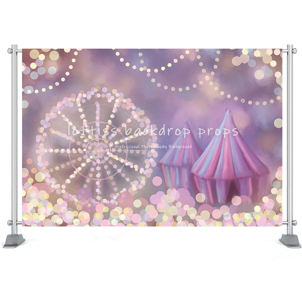 Circus Photography Backdrop Kids Birthday Backdrop Newborn Child ...