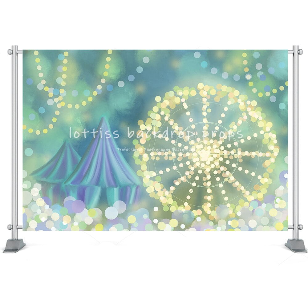 Circus Photography Backdrop Kids Birthday Backdrop Newborn Child ...