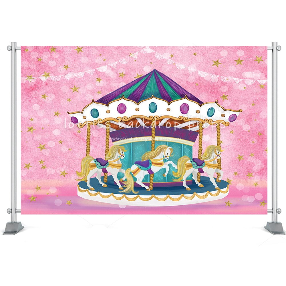 Circus Photography Backdrop Kids Birthday Backdrop Newborn Child ...