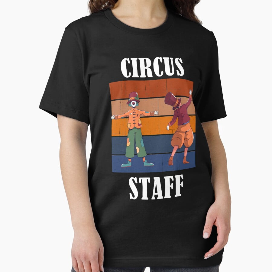 Circus Staff Circus Party Carnival Lover Event Crew Text Unisex T-Shirt ...
