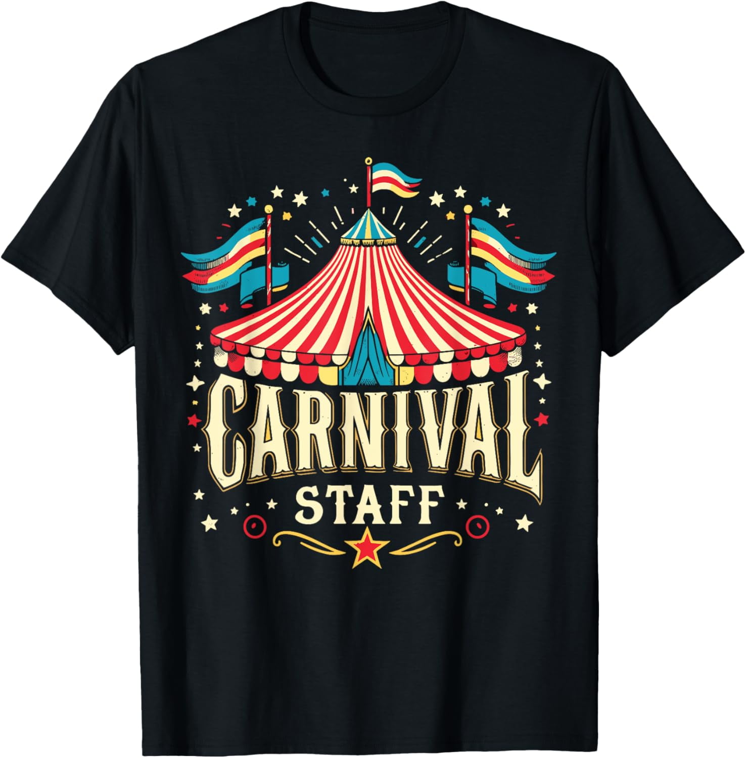Circus Staff Matching Carnival Staff T-Shirt - Walmart.com