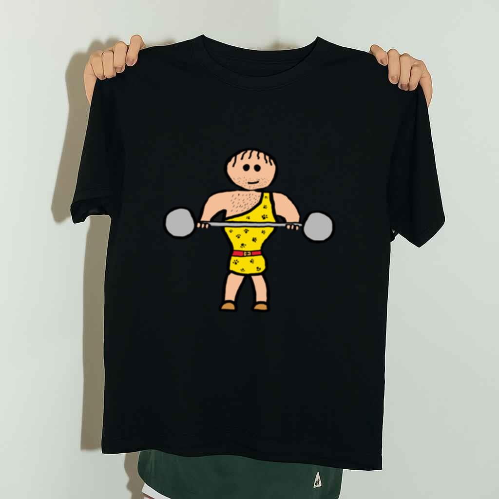Circus Strongman Weight Lifting Carnival Inspired Fun Unisex T-Shirt up ...
