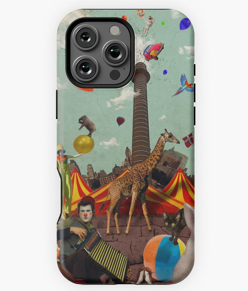 Circus Tent Big Top Show Phone Case for iPhone 16 15 14 13 12 11 Pro ...