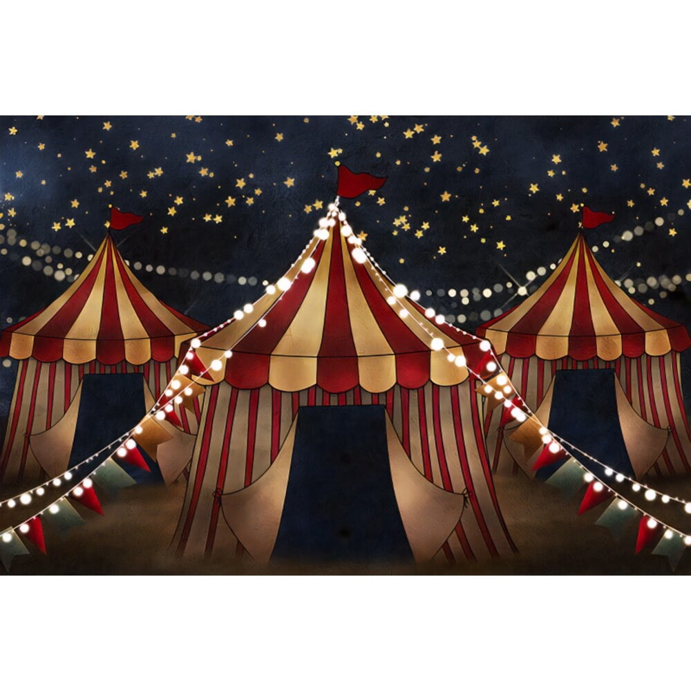 Circus Theme Tent Newborn Children Portrait Birthday Party Photography ...