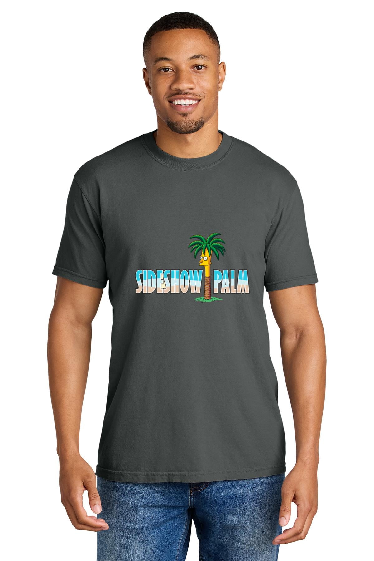 Circus Tree Sideshow Palm Mystery Graphic Retro Style Comfort Color T ...