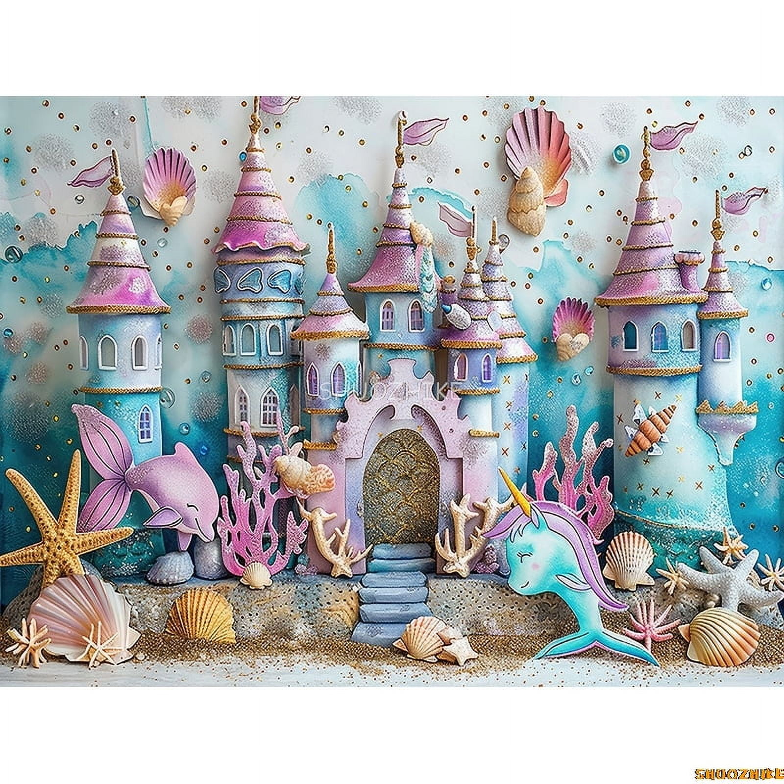 Circus Tt With Striped Canopy Photography Backdrops Balloons Birthday ...