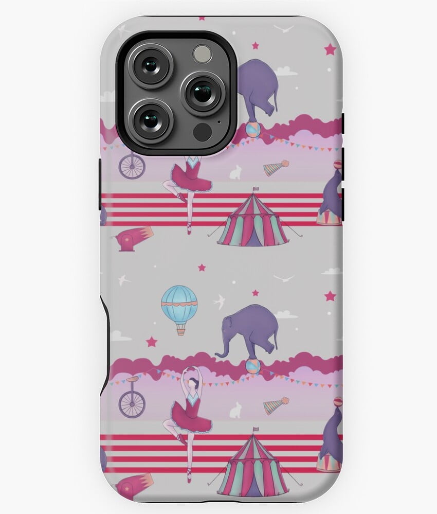Circus Vintage Carnival Fairground Phone Case for iPhone 16 15 14 13 12 ...