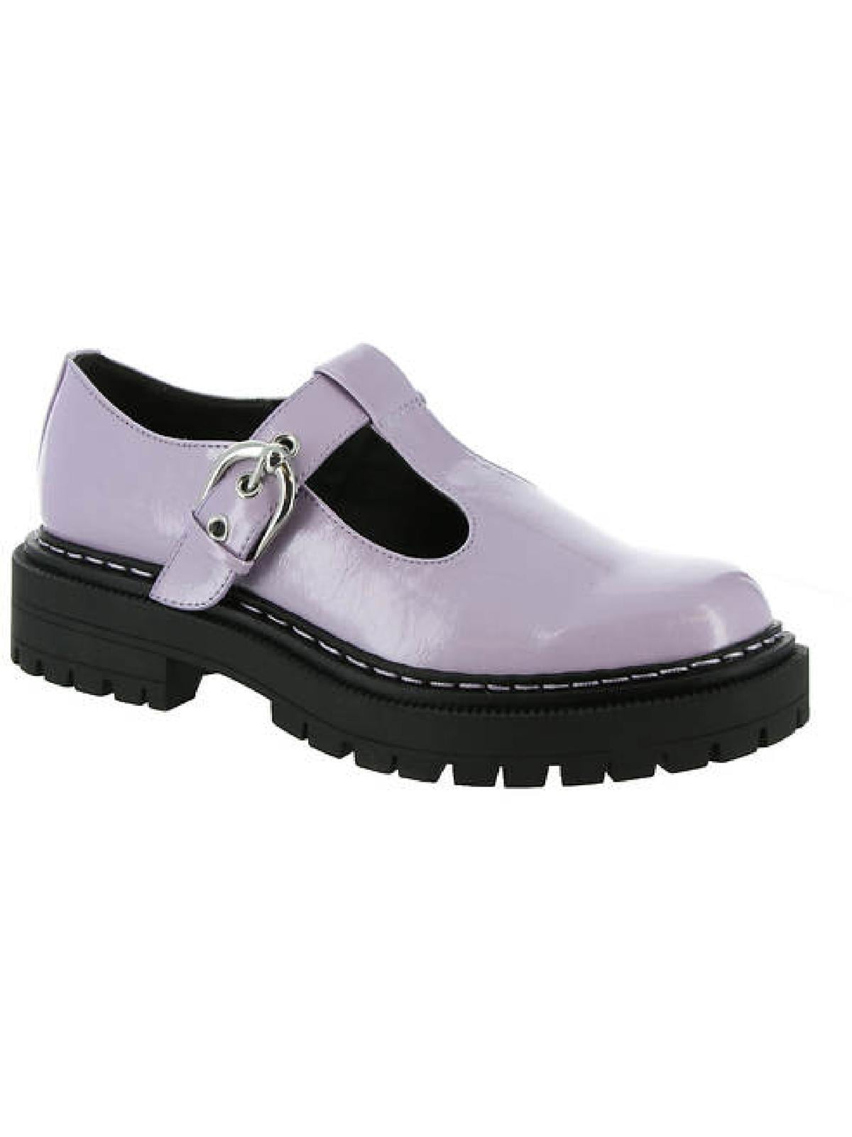 Circus by Sam Edelman Emelia Wild Orchid Metal Buckle Strap Heeled Loafers Shoes (Wild orchid ...